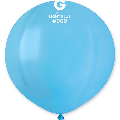 Gemar Light Blue Balloons 19"