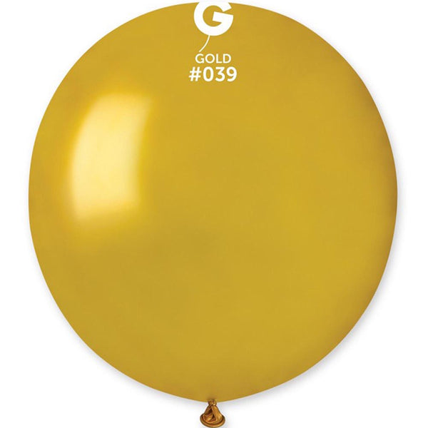 Gemar Gold Balloons 19"